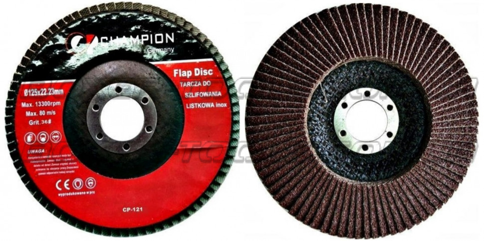 Flap grinding disc 125x22.23mm - Grit 60