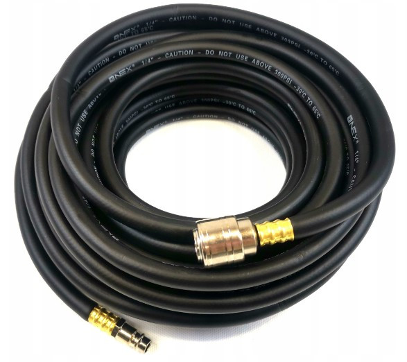 Pneumatic Reinforced Air Rubber Hose 25 M.