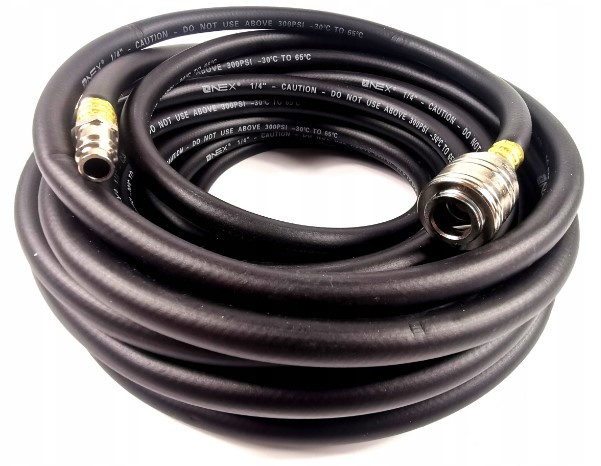 Pneumatic Reinforced Air Rubber Hose 25 M.