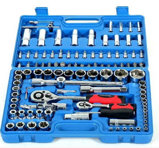 Set Of Tools 1/2" & 1/4" 108 Pcs